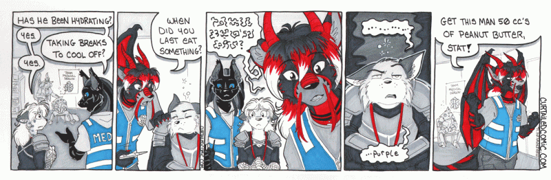 Warrior Needs Food Badly – Curtailed